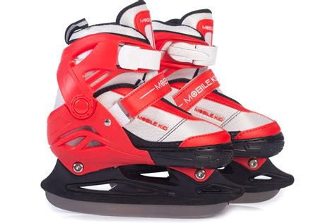 Коньки-ролики 2 в 1 Mobile Kid UNI SKATE размер L, RED WHITE ...