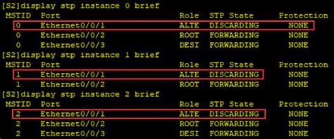 mstp原理与应用【ensp实现】 mst域名为huawei 修订级别为1 vlan10对应msti1 通过s1和s3链路转发 vl csdn博客