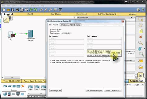 cisco packet tracer activity 4 1 6 2 udp and tcp port numbers youtube