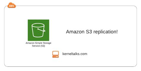 Replication In Amazon S3 Kernel Talks