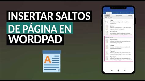 Cómo Agregar o Insertar Saltos de Página en WordPad Fácilmente YouTube