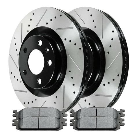 Autoshack Front Brake Kit Replacement For Ford Explorer Taurus Flex V6