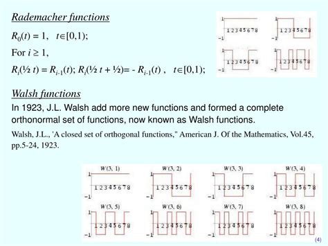 Ppt Walsh Transform Powerpoint Presentation Free Download Id1241240