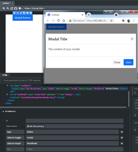 Modal Not Showing 57 Bug Reports Bootstrap Studio Forum