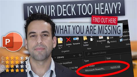 Learn How To Reduce PowerPoint File Size Without Touching The Content YouTube
