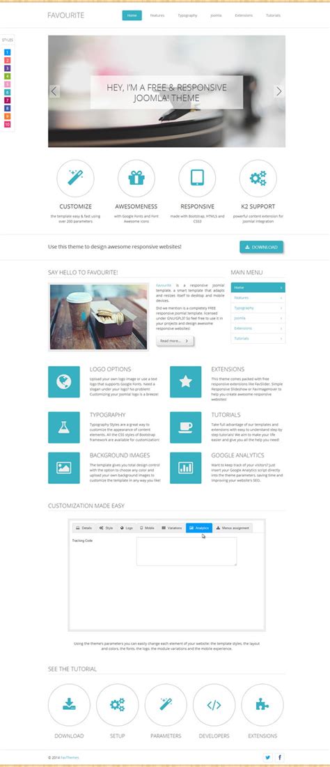40 Awesome Free Responsive Joomla Templates 2015 Designdrizzle