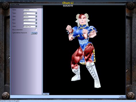 Chun Li Mod For Unreal Tournament Ut Mods