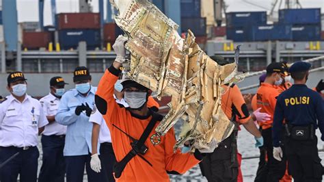 Indonesia Plane Crash Footage From Java Sea Crash Site Released Herald Sun