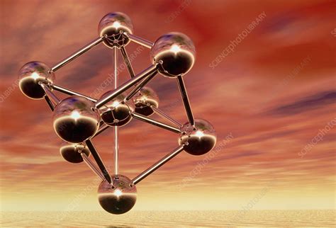 Body Centred Cubic Crystal Lattice Stock Image A504 0061 Science Photo Library