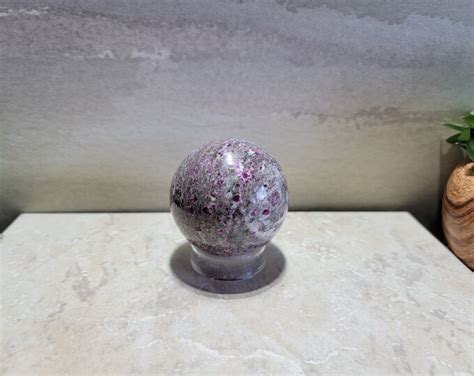 Ruby In Feldspar With Mica Sphere SSD Etsy Ruby In Feldspar With Mica Sphere SSD Etsy