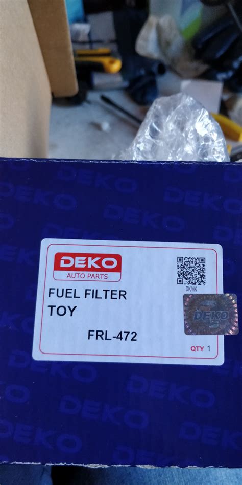 Замена топливного фильтра — Toyota Vellfire (1G), 2,4 л, 2012 года ...