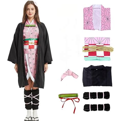 Nezuko Cosplay Buy Nezuko Costume Online Animeclo