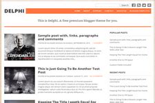 Delphi Blogger Template NewBloggerThemes