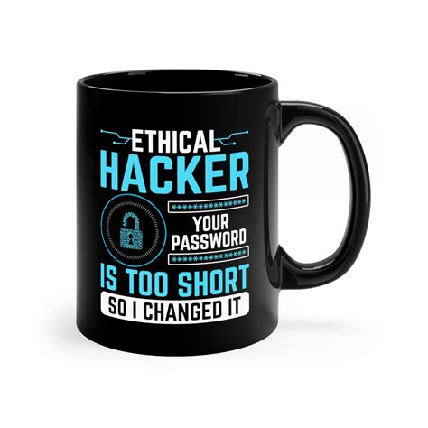 Cyber Security Mug Funny Ethical Hacker T Cyber Security Coffee