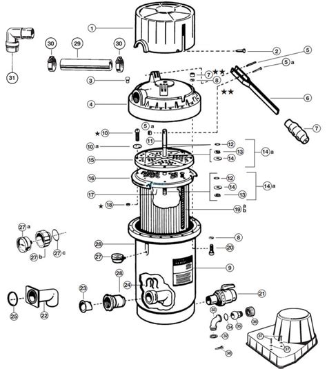 Hayward De Filter Parts Diagram At Shelley Morgan Blog