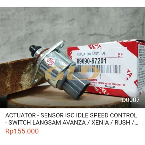 Jual Sensor ISC Idle Speed Control Avnza Xenia Terios Switch Langsam Shopee Indonesia
