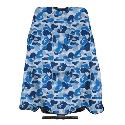 Buy Bape Blue Camo Cape For Barbers And Stylists Online At Low Prices