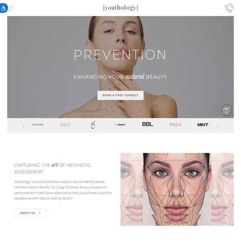 Spa Website Design Bless Web Designs