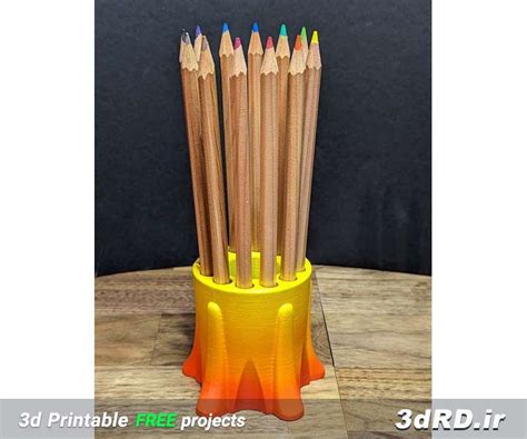 دانلود طرح آماده پرینتر سه بعدی پیچ دو جهته برای چاپ 3drd پرینتر سه بعدی