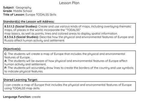 Applying Todalss Skills To Europe Map Project Made By Teachers