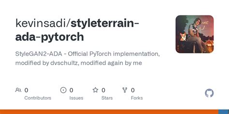 Github Kevinsadistyleterrain Ada Pytorch Stylegan2 Ada Official