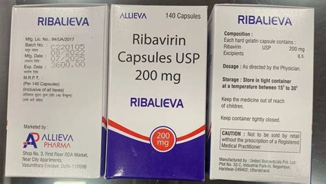 Ribalieva Ribavirin 200 Mg At ₹ 750bottle Ribavirin Tablets In