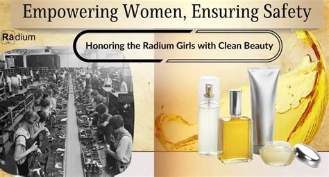 Radium Girls Legacy Clean Beauty And Womens Safety Tribute Radium Care