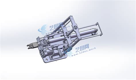 注塑机取件机械手结构设计含cad图纸 Solidworks212三维模型 说明书｜c24184 艺图网