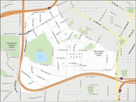Minneapolis Neighborhood Map Gis Geography