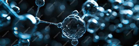 Premium Photo 3d Rendering Of A Complex Molecular Structure With
