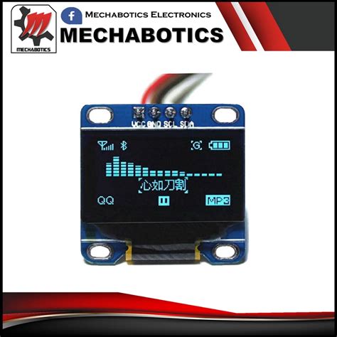 Display Module 0 96 IIC I2C Communicate For Arduino 4 Pin 0 96 OLED I2C Display Shopee