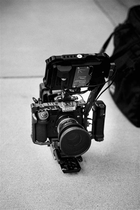 Dslr 거울이없는 고품질 광학 기록한 것 기술 기어 녹음 동영상 디지털 사진 렌즈 무대 뒤에서 미디어 제작 블랙 앤 화이트 비디오 비디오 제작