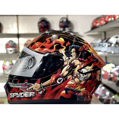 Spyder Neo Spike 20 Ignite Full Face Single Visor Helmet Free