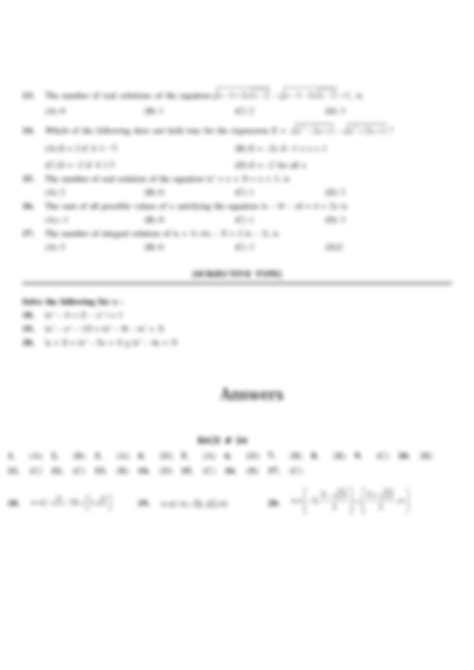 Solution Modulus Function Exercises Quiz Test Dpp Studypool
