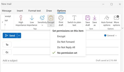 Security And Compliance In New Outlook For Windows Microsoft Learn