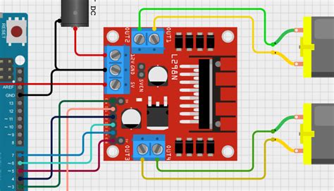 Arduino DC Motor Controller Using L N DC Motor Driver Electrobotics Io