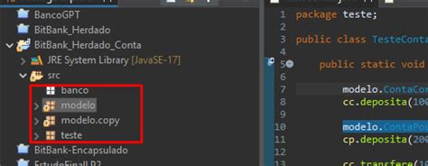 Dúvida Dúvida Como Colocar Um Pacote Dentro Do Outro Java E Javalang Programe Com A