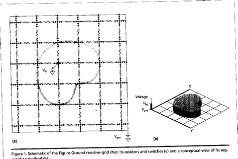 Figure 1 From Figure Ground Segregation Using An Analog Vlsi Chip Semantic Scholar