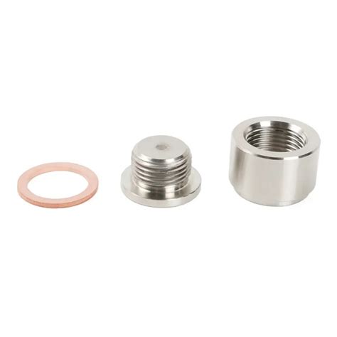 Oxygen Sensor Nut Weld Bung Plug M18x15 O2 Sensor Adapter Nut Bung