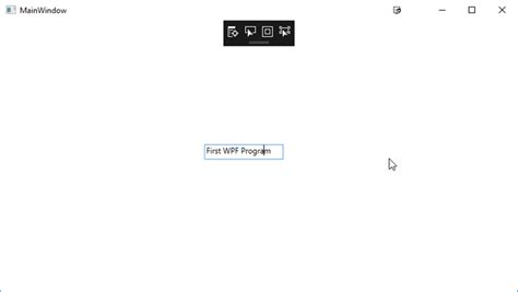 초보자를 위한 Wpf 튜토리얼