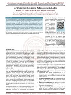 Artificial Intelligence In Autonomous Vehicles Artificial Intelligence In Autonomous Vehicles