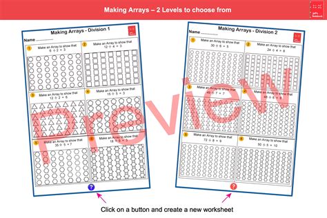 Introducing Division With Arrays And Groups Teaching Resources