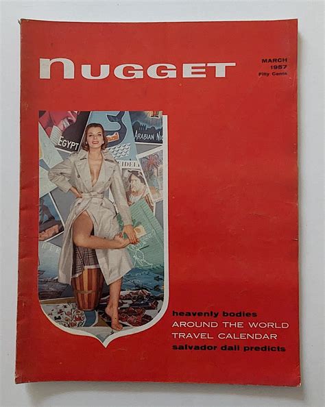 Lot Vintage 1950s Pin Up Magazine Nugget
