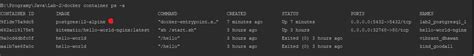 Java How To Set Volume Postgres Windows 10 Stack Overflow