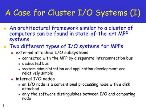 Ppt High Performance Cluster Computing Architectures And Systems Powerpoint Presentation Id