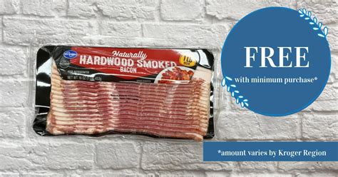 Free Kroger Bacon 10 12 10 13 Only Kroger Krazy