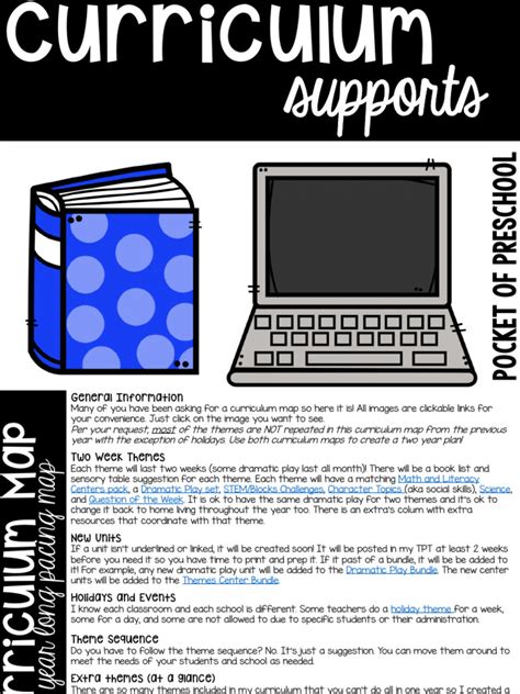 curriculum supports pdf