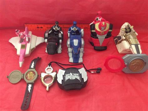 Mcdonalds 1995 Mighty Morphin Power Rangers The Movie Toys 3844469764