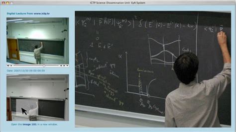 Ictp Promotes E Learning Ictp