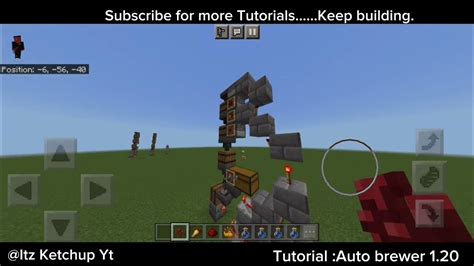 Minecraft Bedrock 1 20 Auto Brewer Tutorial By Mcketchup Youtube